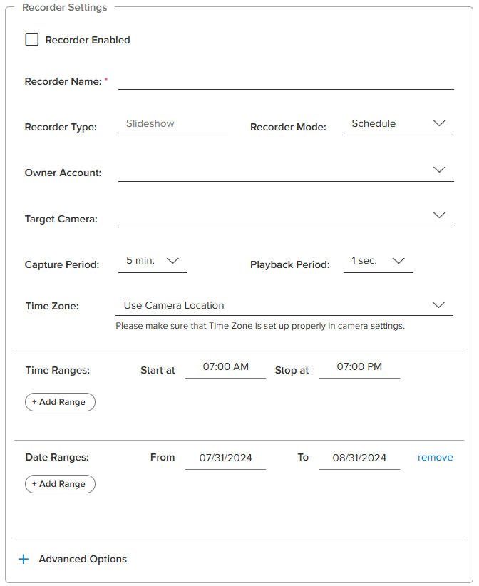 How to add and configure Slideshow Recorder – Ozolio Help Center