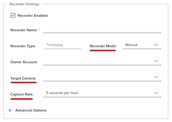 How to add and configure Timelapse Recorder – Ozolio Help Center